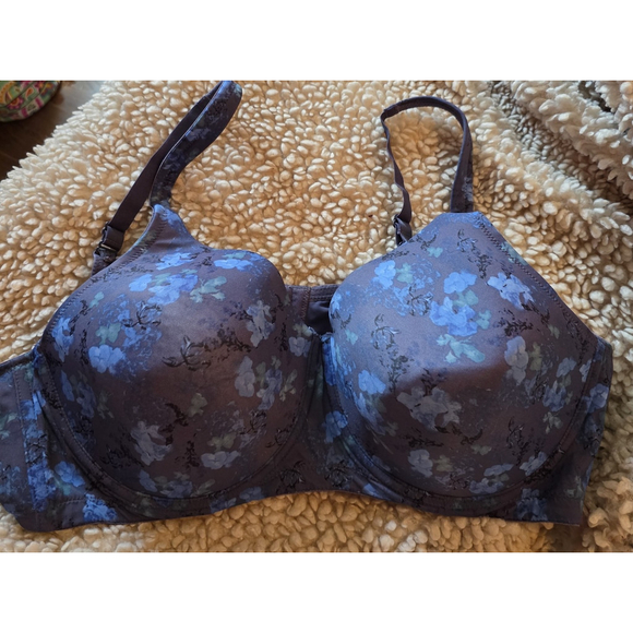 Leading Lady | Intimates & Sleepwear | Leading Lady Blue Floral Plus ...